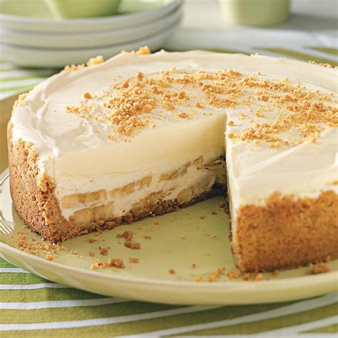 Banana Cream Cheesecake Recipe Taste Of Home