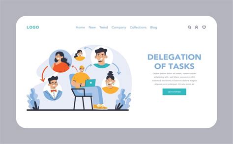 Productivity Boosting Concept Flat Royalty Free Vector Image