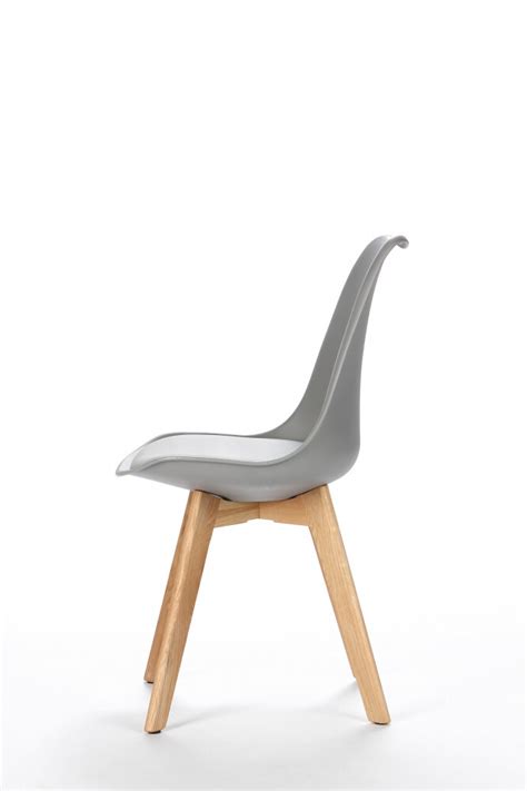 Стул кухонный серый Sephi (eames style) - купить за 8100 руб в интернет ...