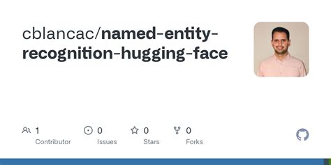 Github Cblancacnamed Entity Recognition Hugging Face