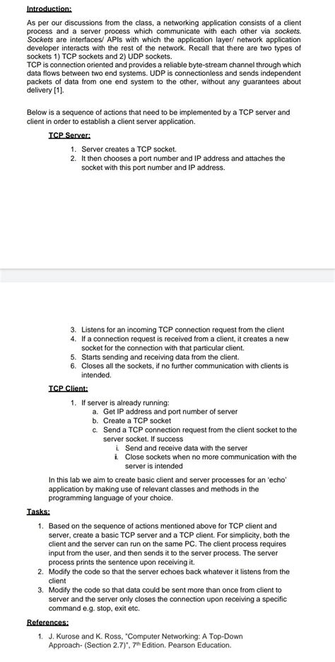 Solved Lab 5 Tcp Socket Programming Obiective 1 Get