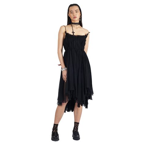 Vintage Ss Rtw 2003 Harness Silk Dress For Sale At 1stdibs