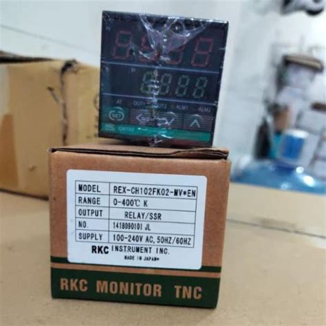 Temperature Meter Temperature Controller Rkc Rex Ch102 Ch402 Ch702