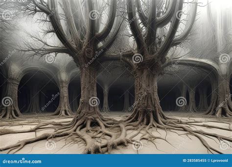 Creepy And Scary Trees Royalty Free Stock Photo CartoonDealer Com