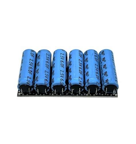 전자 악세사리 부품 가방 어댑터 1세트 15v1f 슈퍼커패시터 정류기 모듈 25v60f 백업 전원 공급 티몬