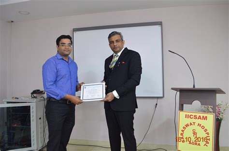 testimonial dr himanshu gupta iicsam