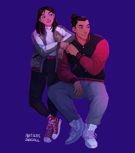 Mulan Fa Mulan And Li Shang Modern Disney Characters Disney Fan Art