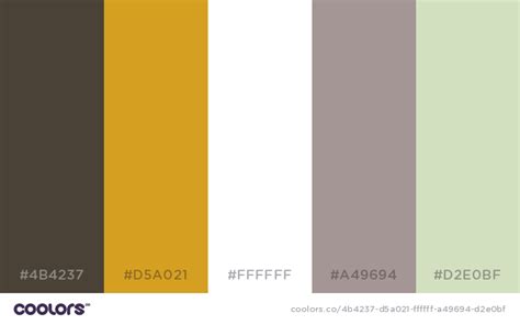 Soil Colour Palette For Interior Design Project