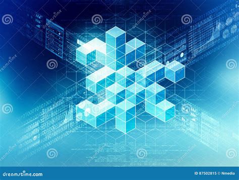 Data Processing Concept Stock Illustration Illustration Of Data 87502815
