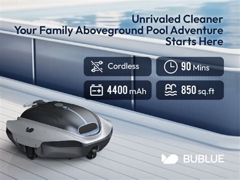 Mua Bubot 300p Robotic Pool Cleaner Cordless Pool Vacuum With