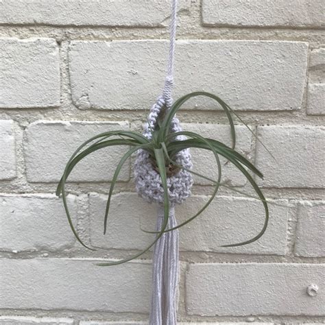 DIY MACRAME POD Pattern Pdf Instructions Learn To Macrame Etsy Canada