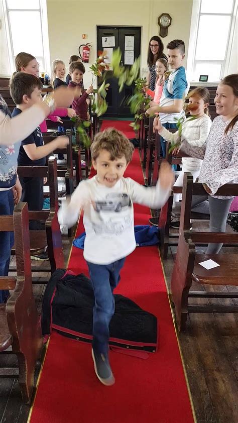 Palm Sunday At Clwb Sul Sul Y Blodau By Saron Chapel Crynant