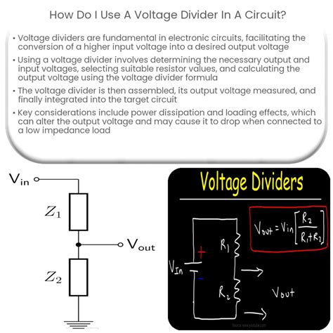 ¿cómo Funciona Un Divisor De Voltaje