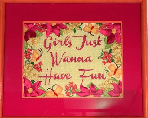 Girls Just Wanna Have Fun The Enriched Stitch