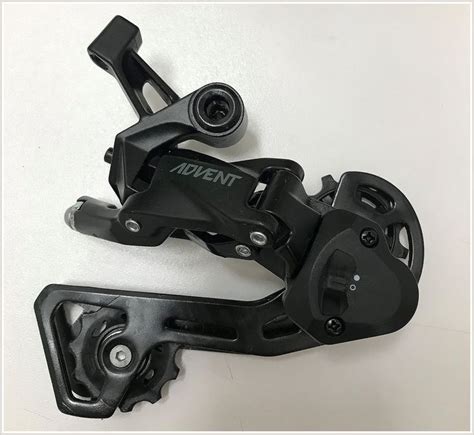 Microshift Advent Rear Derailleur 9 Speed Medium Cage Black