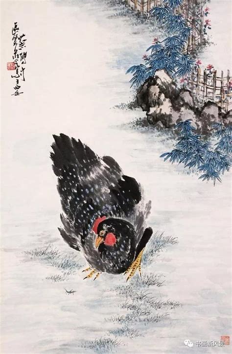 這位長安畫派名家善用破墨看看他的山水和花鳥 每日頭條
