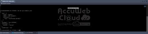 install jps using cli method accuweb cloud guide