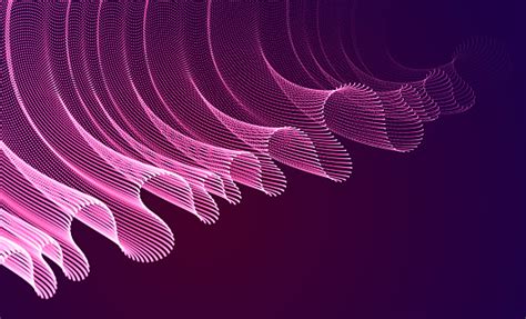 동적 마술 웨이브 투명 얇은 명주 그물 섬유에 바람에 어두운 입자 흐름 움직임에 효과 벡터 추상 배경입니다 3d 모양 의 점은 편안한 진정 벽지 메쉬를 혼합했다 0명에 대한