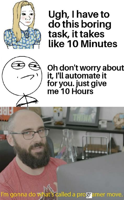 Ah Yes The Programmer Move Rprogrammerhumor