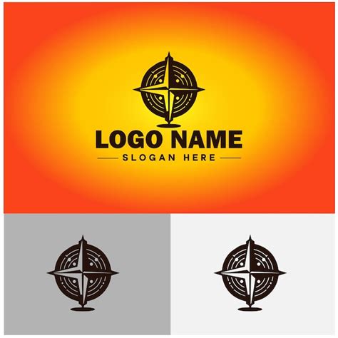Premium Vector Compass Logo Icon Vector Art Graphics For Business Brand App Icon Direction