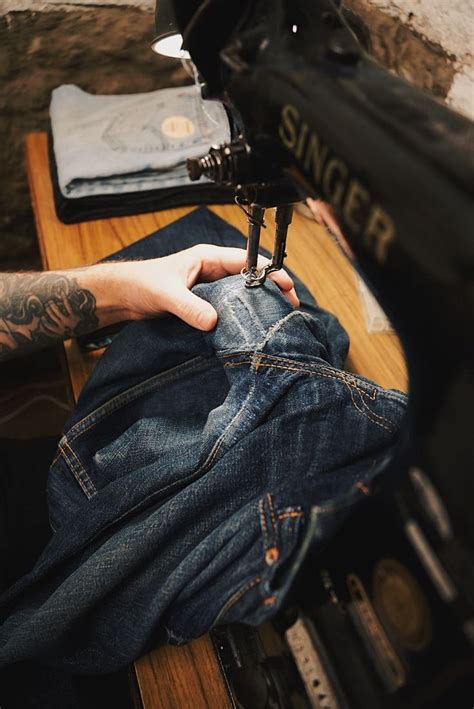 Denim Darning Service Denim Repair Denim Fabric Faded Denim
