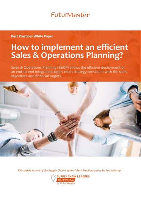 How To Implement An Efficient Sales And Operations Planning Process
