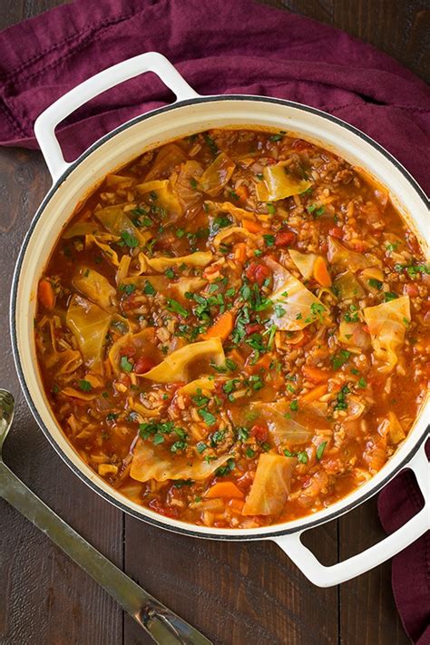 Cabbage Roll Soup Cooking Classy