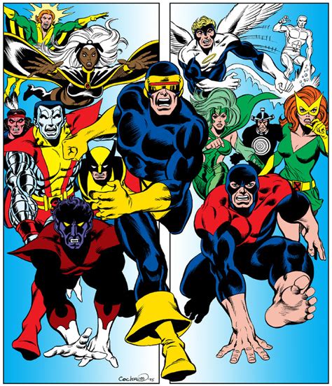 Colors 1975 Cockrum X Men By Fredmast On Deviantart