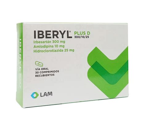 Iberyl Plus D 300 10 25mg Comprimidos Farmaciard
