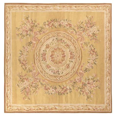 Rug And Kilims Aubusson Style Flat Weave In Beige Cream Medallion