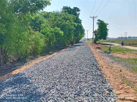 ပေါင်းတည်မြို့ရှိ နတ်ပုတီး တောင်ဘို့လှလမ်းအား ကွန်ကရစ်လမ်းသစ်အဖြစ် အဆင့