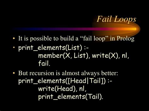 Ppt Prolog Iii Powerpoint Presentation Free Download Id493261