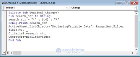 Create A Search Box In Excel With Vba 5 Suitable Examples