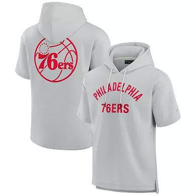 Unisex Fanatics Signature Gray Philadelphia 76ers Super Soft Fleece