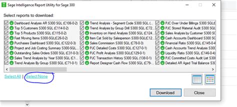 How To Add Additional Sample Sage Intelligence Reports Sage Support And Insights Sage