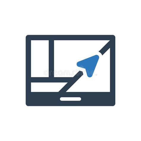 Gps Navigator Device Icon Stock Vector Illustration Of Path 362226412