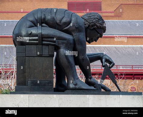 Eduardo Paolozzi Isaac Newton Sculpture British Library London Aka