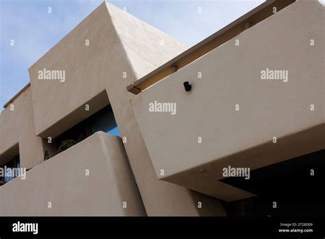 Angular Architecture In Pacific Beach San Diego California Stock