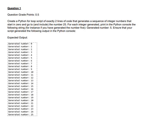 Solved Question 1 Question Grade Points 05 Create A Python