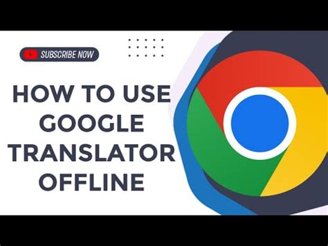 How To Use Google Translator Offline YouTube