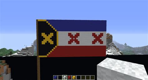 I Made The Old Lmanberg Flag In My Own World Dreamsmp