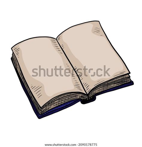 Open Book Vector Illustration Isolated On Stock Vector Royalty Free Shutterstock