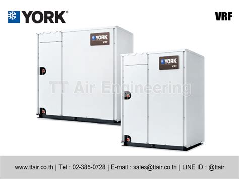 แอร์ York ระบบ Vrf แอร์เชิงพาณิชย์ Tt Air Engineering