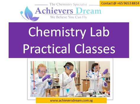Chemistry Practical Lab Classes