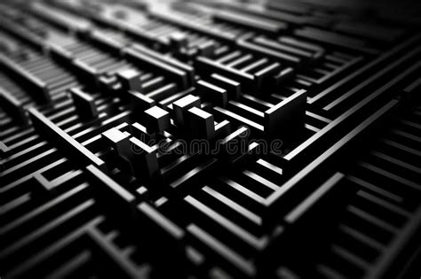 Beauty Of Abstract Forms And Textures Generative Ai Stock Illustration