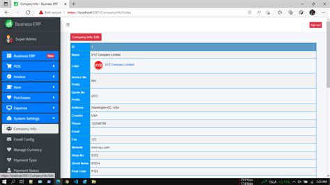 Business Erp Solution Product Pos Company Management By Shaheddev Codecanyon