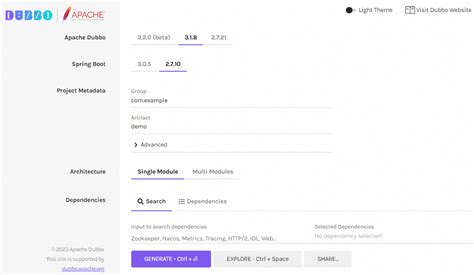 Dubbo Initializer Simplifying Project Initialization And Dependency Management Alibaba Cloud