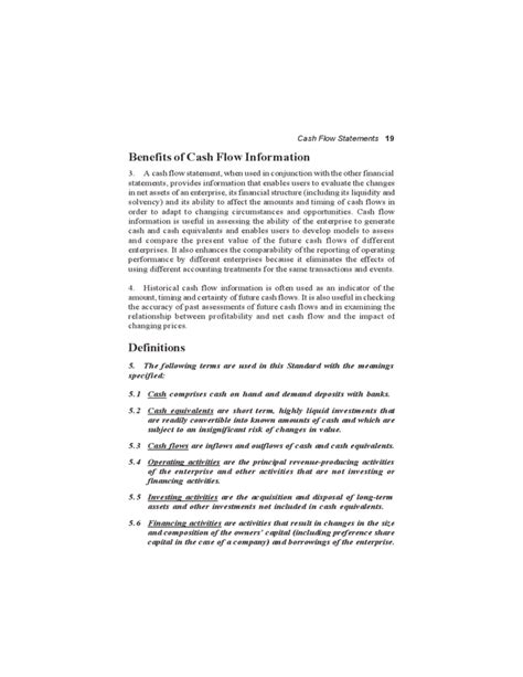 Cash Flow Statement Guide Free Download