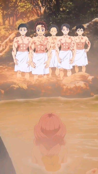 Mitsuri Kanroji Tanjiro Bath Scene Love Hashira Demon Slayers Kimetsu No Yaiba