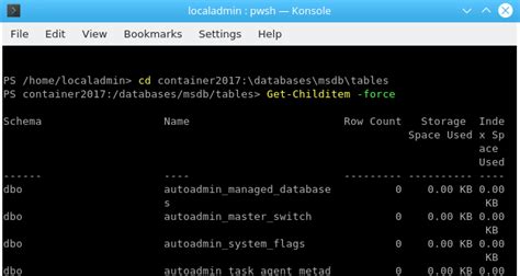 powershell 6 core on linux with the sql server powershell module a glimpse of the cross
